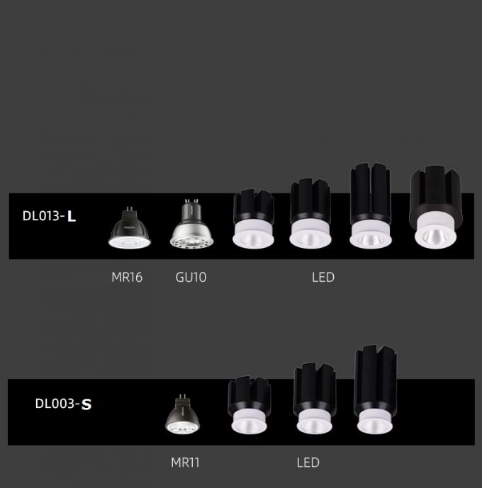 Trimless Surface Mounted MR11 LED Downlight Housing