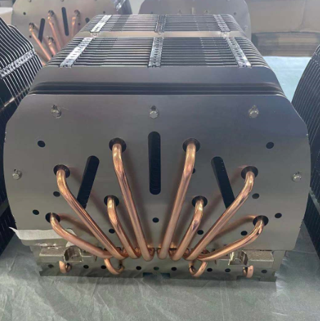 Large copper welding heat pipes heat sink for 600w-1000w heatsink ...