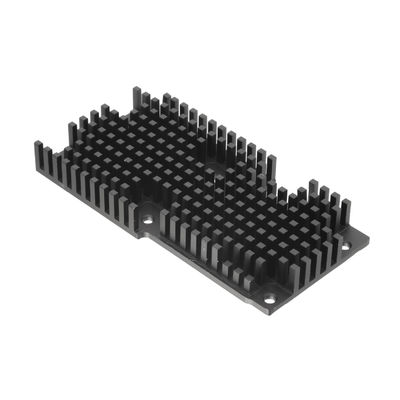 Slotting Copper Cold Plate Heat Sink , Microgrooved Skived Fin Heat Sink