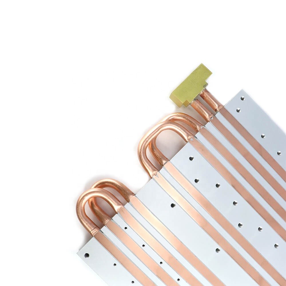 Fluid Cooling Plate Aluminum Heat Pipe Cold Plate Full Buried Profile ...