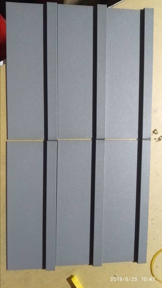 Simi Linear Light Grey Cover Extruded Aluminum Profiles 1000mm Length ...