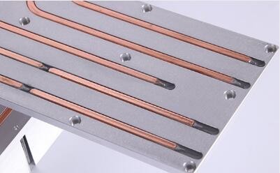 Copper liquid cooled copper vapor chamber for heat sink Thermal Fat ...